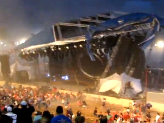 Indiana cites builder in deadly stage collapse - CBS News