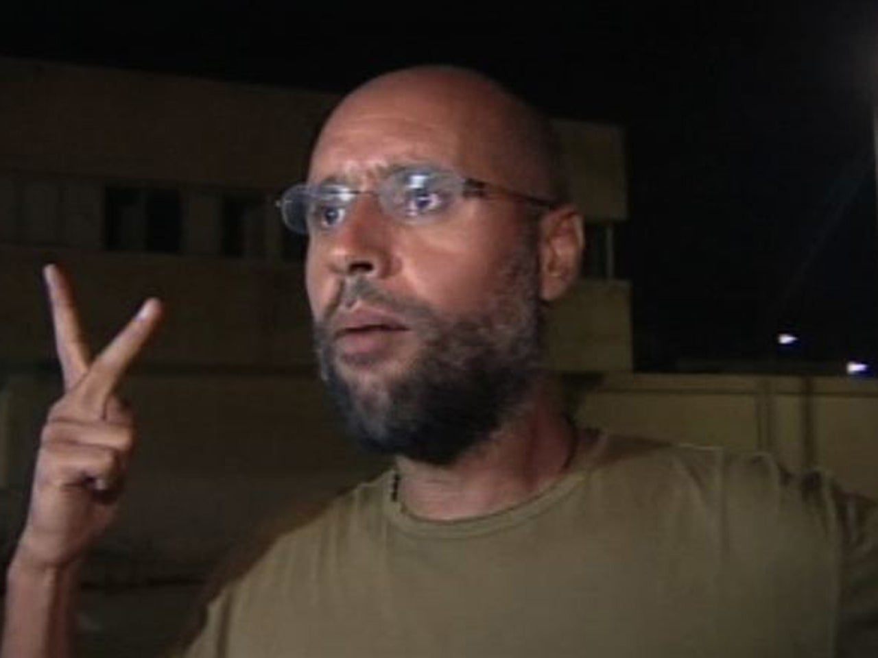 Reported arrested, Saif Qaddafi makes appearance - CBS News Reported arrested, Saif Qaddafi makes appearance - CBS News