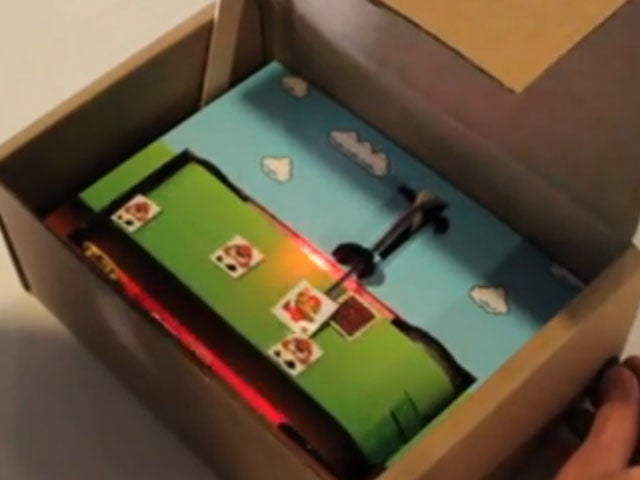 Playable Super Mario Bros. in a shoebox? Genius! - CBS News