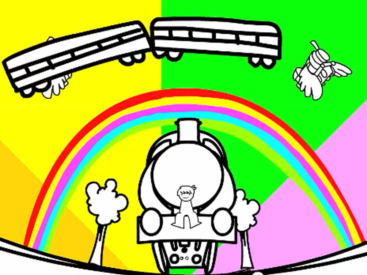"I Like Trains" is upbeat, musical randomness to get your weekend ...