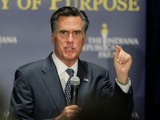 Mitt Romney praises absent Governor Mitch Daniels on visit to Indiana ...