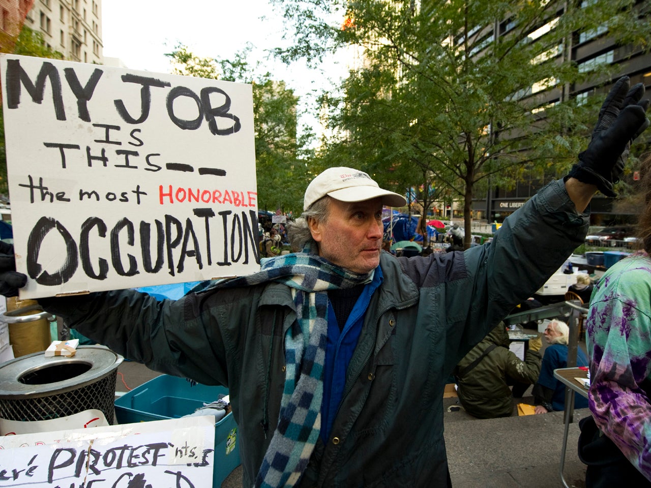Occupy protesters: No end goal, no end in sight - CBS News