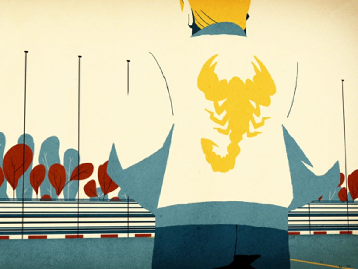 Awesome animated tribute to the movie "Drive" - CBS News