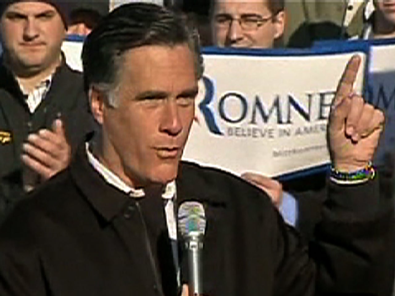 Attack ad shows Mitt Romney speaking French - CBS News