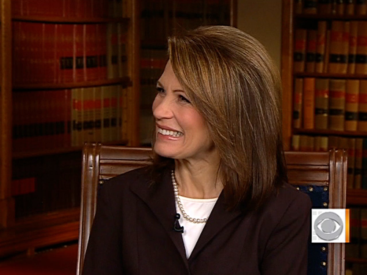 Bachmann offers tough talk on Iran after test launch - CBS News