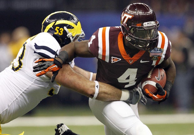 Va. Tech RB David Wilson to enter NFL draft - CBS News