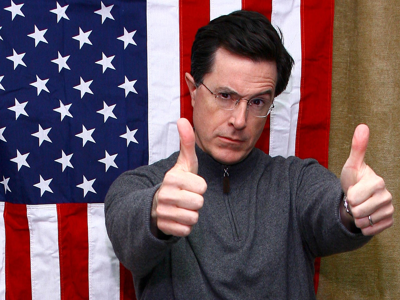 Stephen Colbert to show the flag in new children's book - CBS News