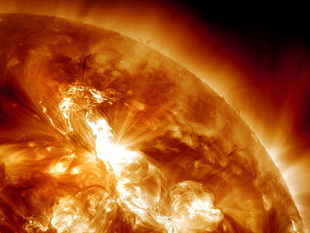 Here comes the sun: Solar eruption countdown - CBS News