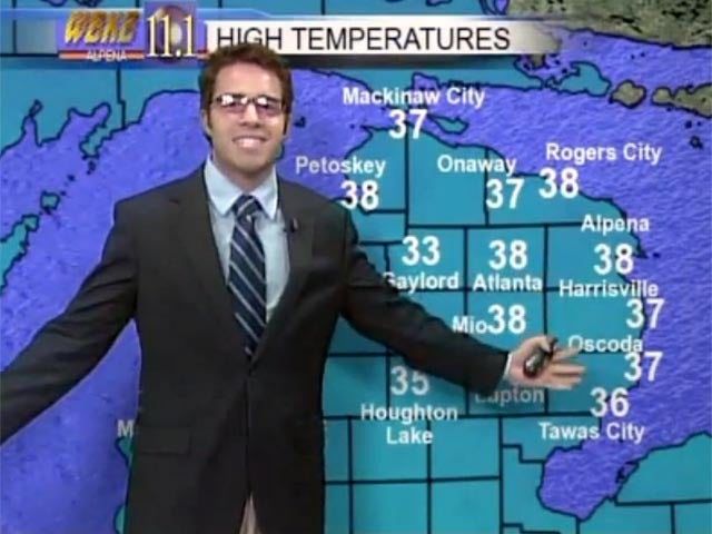 WBKB anchor is just having fun out there - CBS News