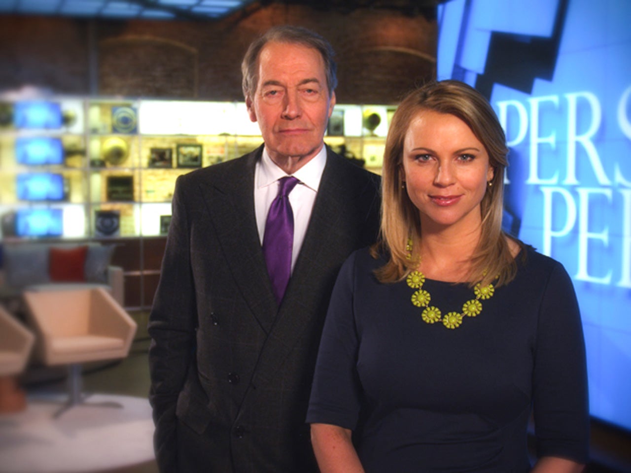 Charlie Rose, Lara Logan on "Person to Person" - CBS News