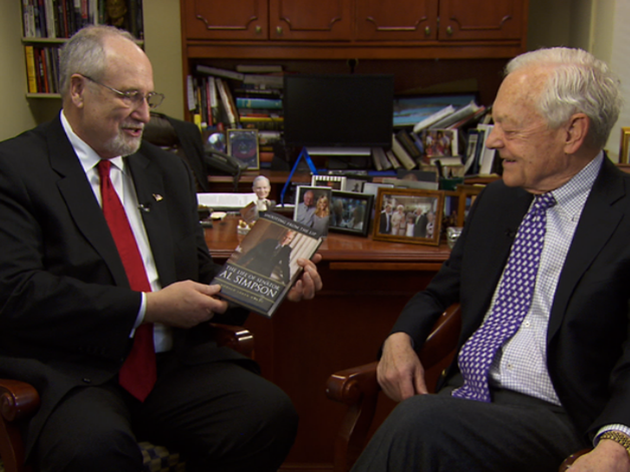 Biographer says Alan Simpson still going strong at 80 - CBS News