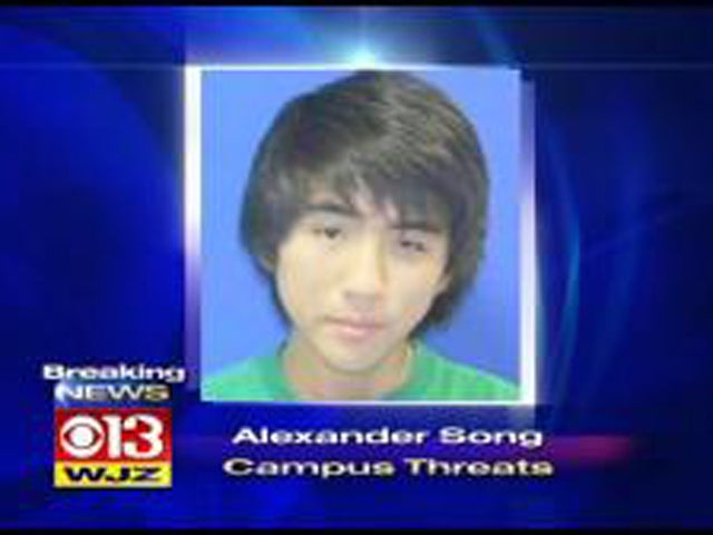 University of Maryland student Alexander Song charged in online rampage ...