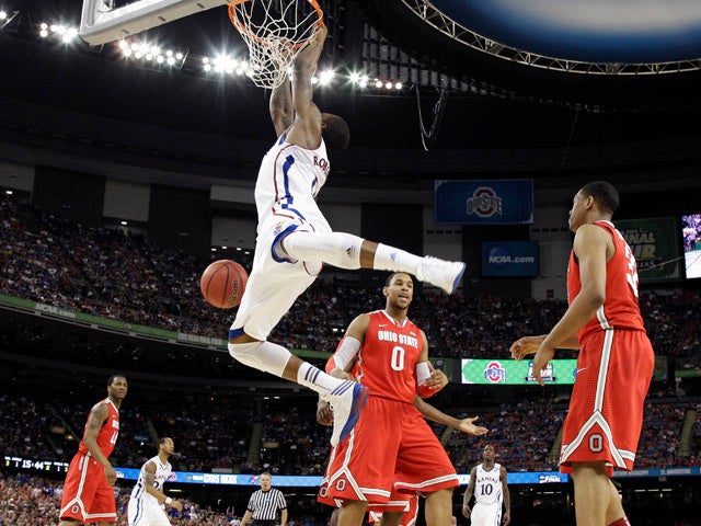 Big comeback leads KU to 64-62 win over Ohio St - CBS News
