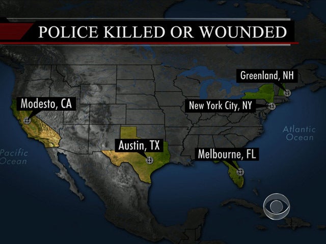 Number of police officer deaths growing - CBS News