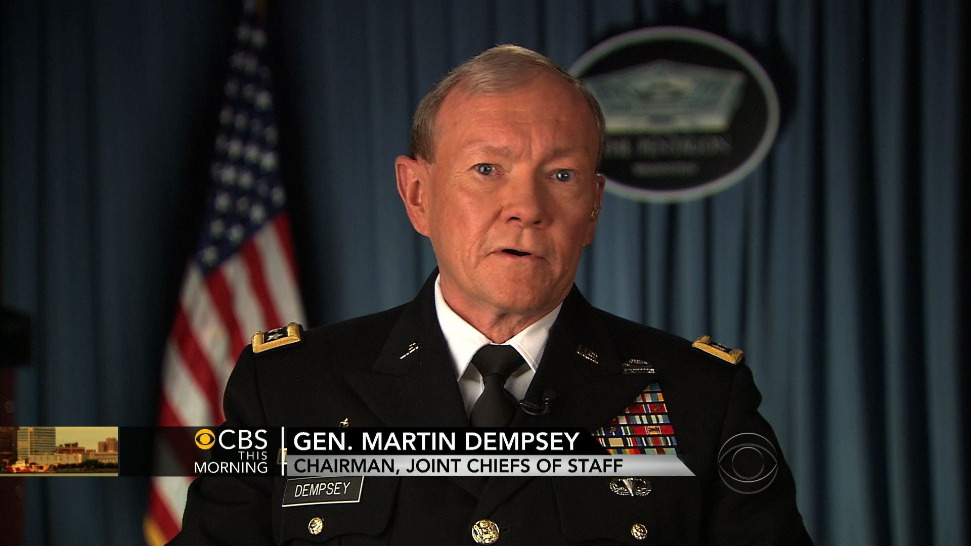 Gen. Dempsey: Pressure on Syria's Assad to mount - CBS News