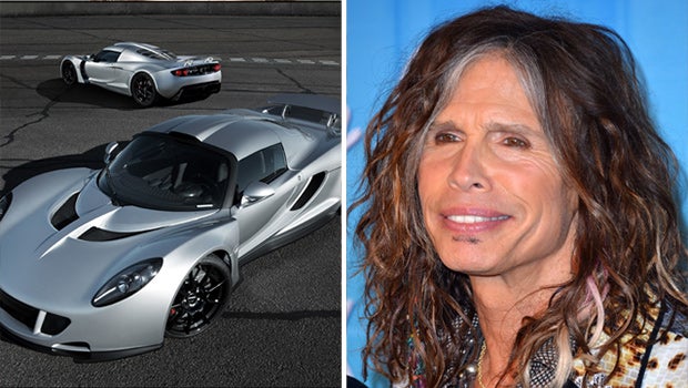 Steven Tyler drops $1.1 million on world's fastest car - CBS News
