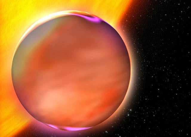 Alien planet's evaporating atmosphere revealed - CBS News