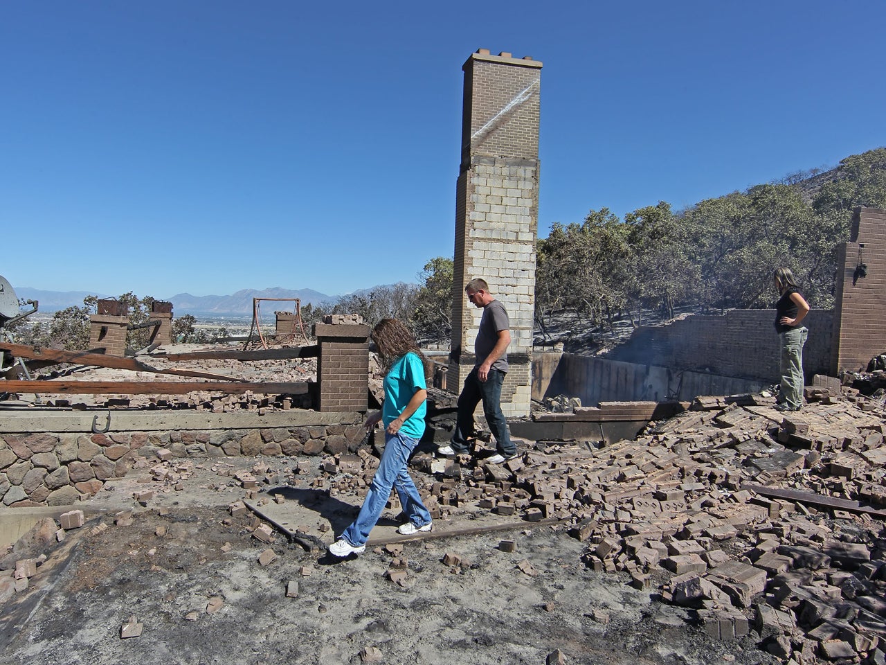 Guns blamed for sparking some wildfires in West - CBS News