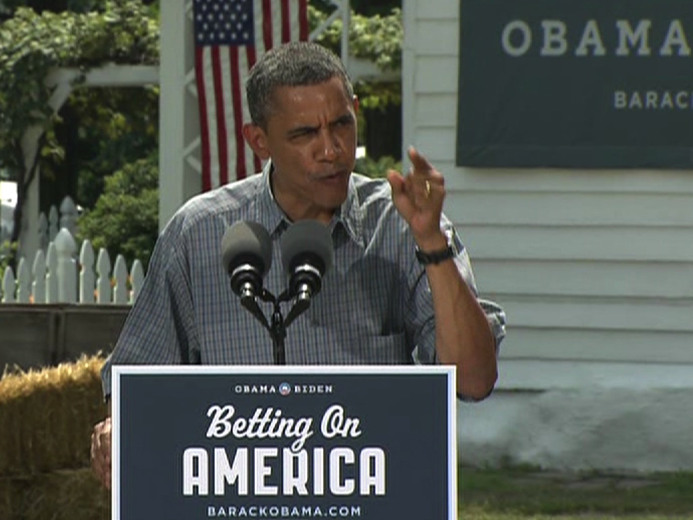 Obama hits Romney on outsourcing and auto bailout in Ohio speech - CBS News