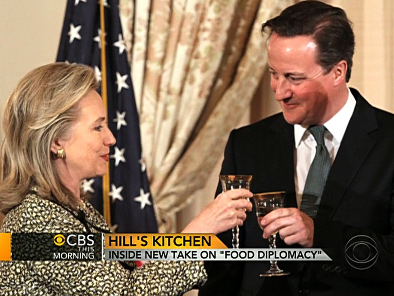 Secretary of State Hillary Clinton turns to food for diplomacy - CBS News