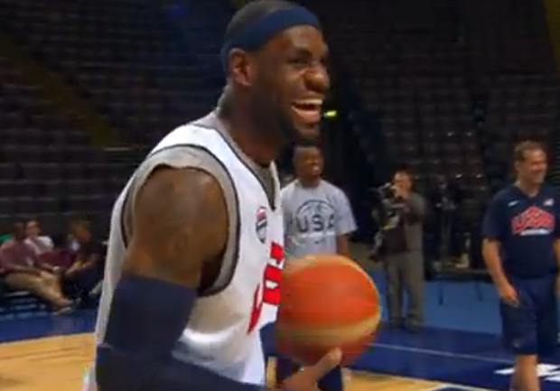 Watch: LeBron James shows off "unstoppable move" - CBS News