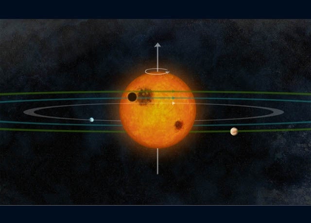 Alien solar system looks a lot like our own - CBS News