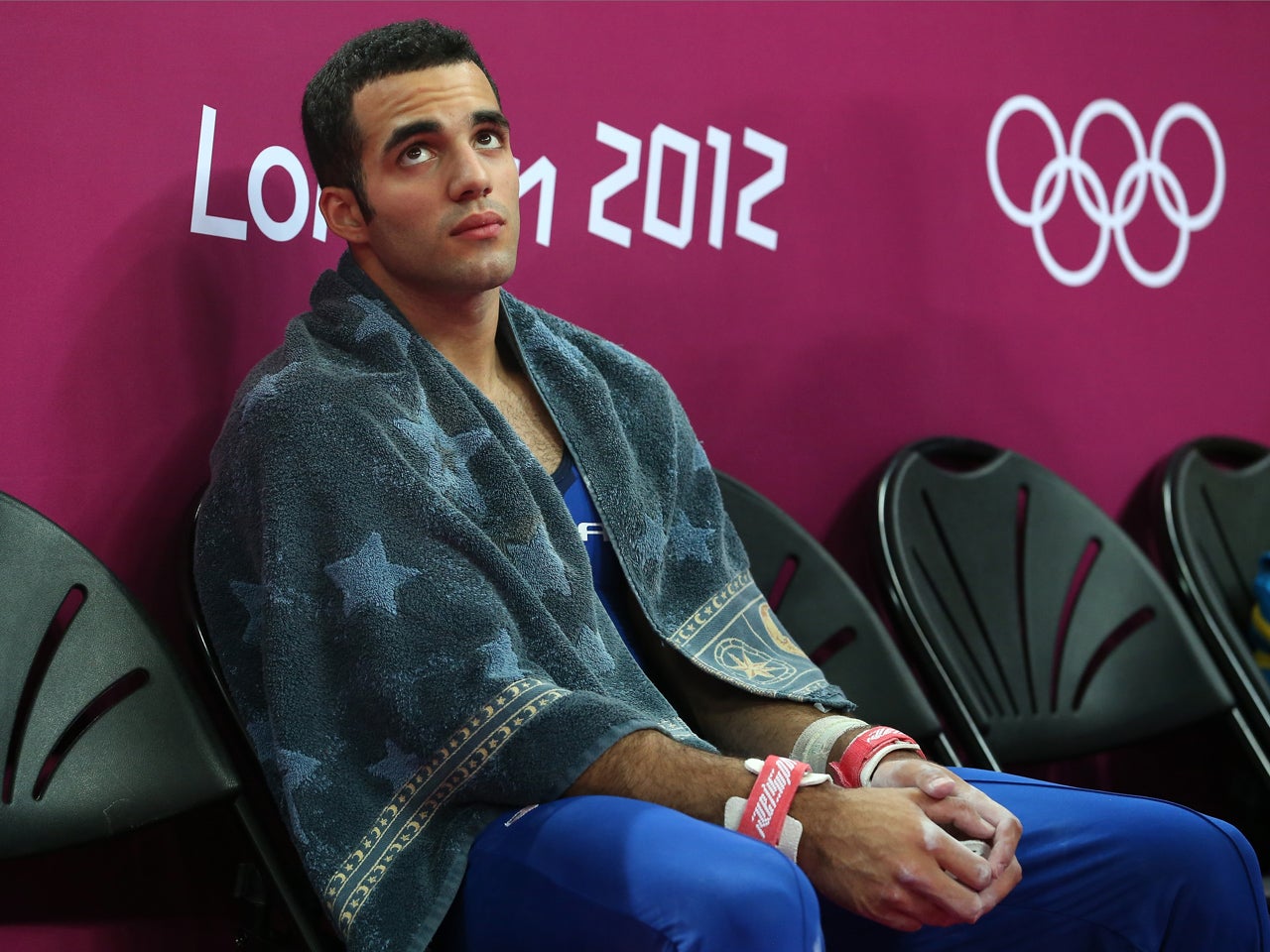 Olympics 2012: U.S. gymnast Danell Leyva's security blanket - CBS News