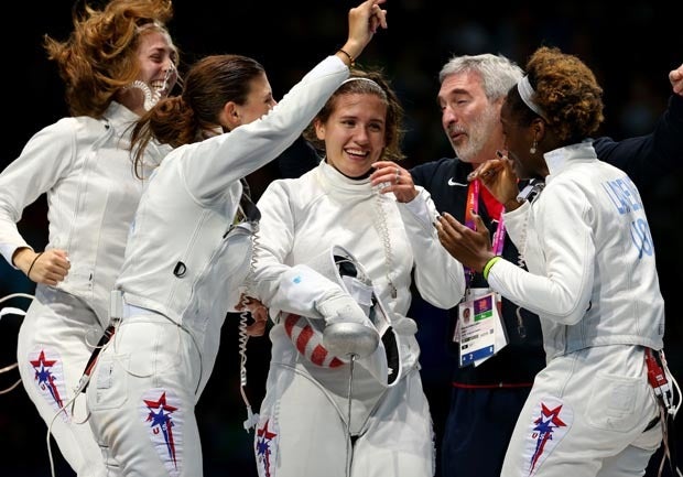 China wins Olympic fencing gold in women's epee team; U.S. takes bronze ...