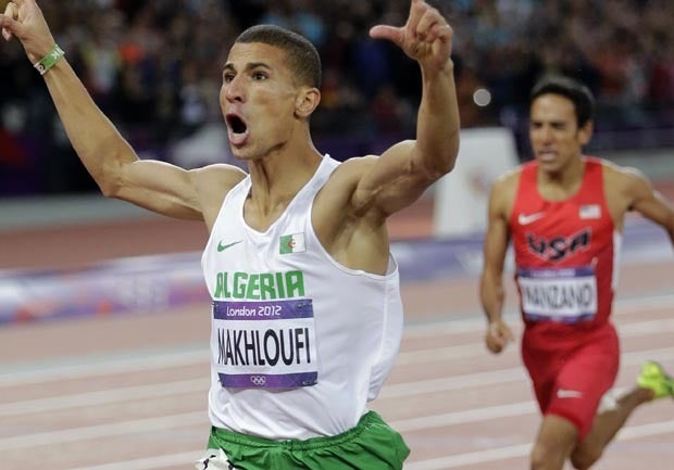 Algeria's Makhloufi wins 1,500 gold one day after expulsion tossed; USA ...