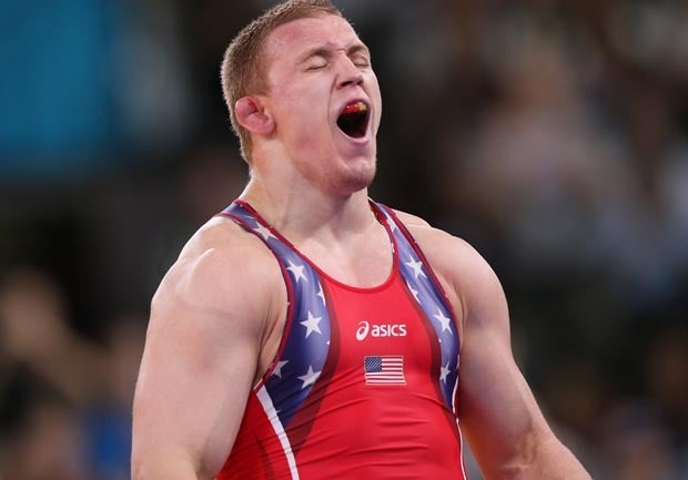 Jake Varner of U.S. wins Olympic wrestling gold in 96-kilogram ...