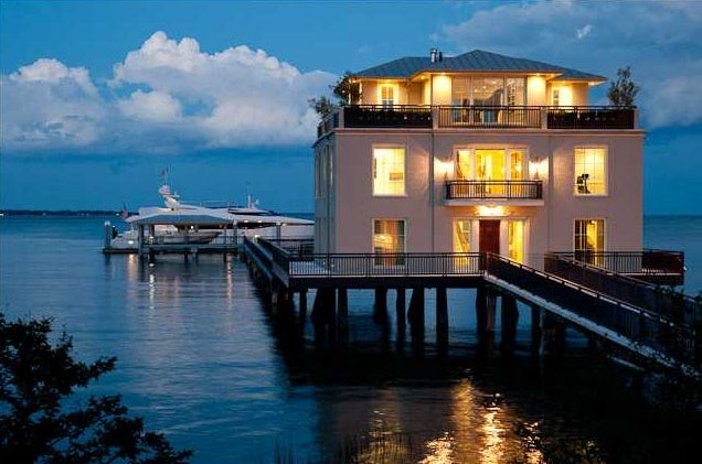 Incredible waterfront homes