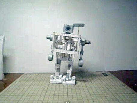 Strange and amazing time-lapse video shows how to make a walking paper ...