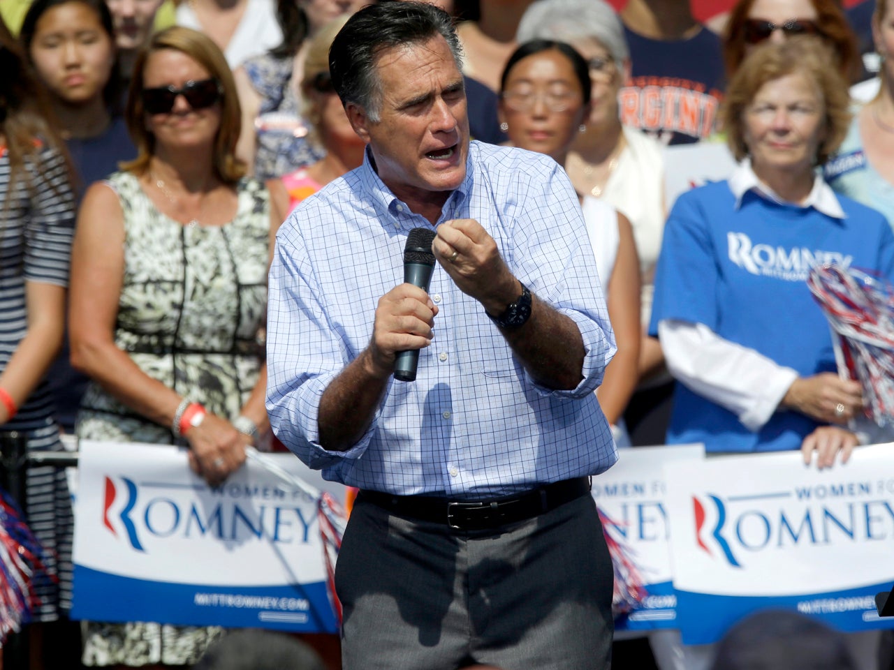 Romney's granddaughter, 8, stands by his side - CBS News