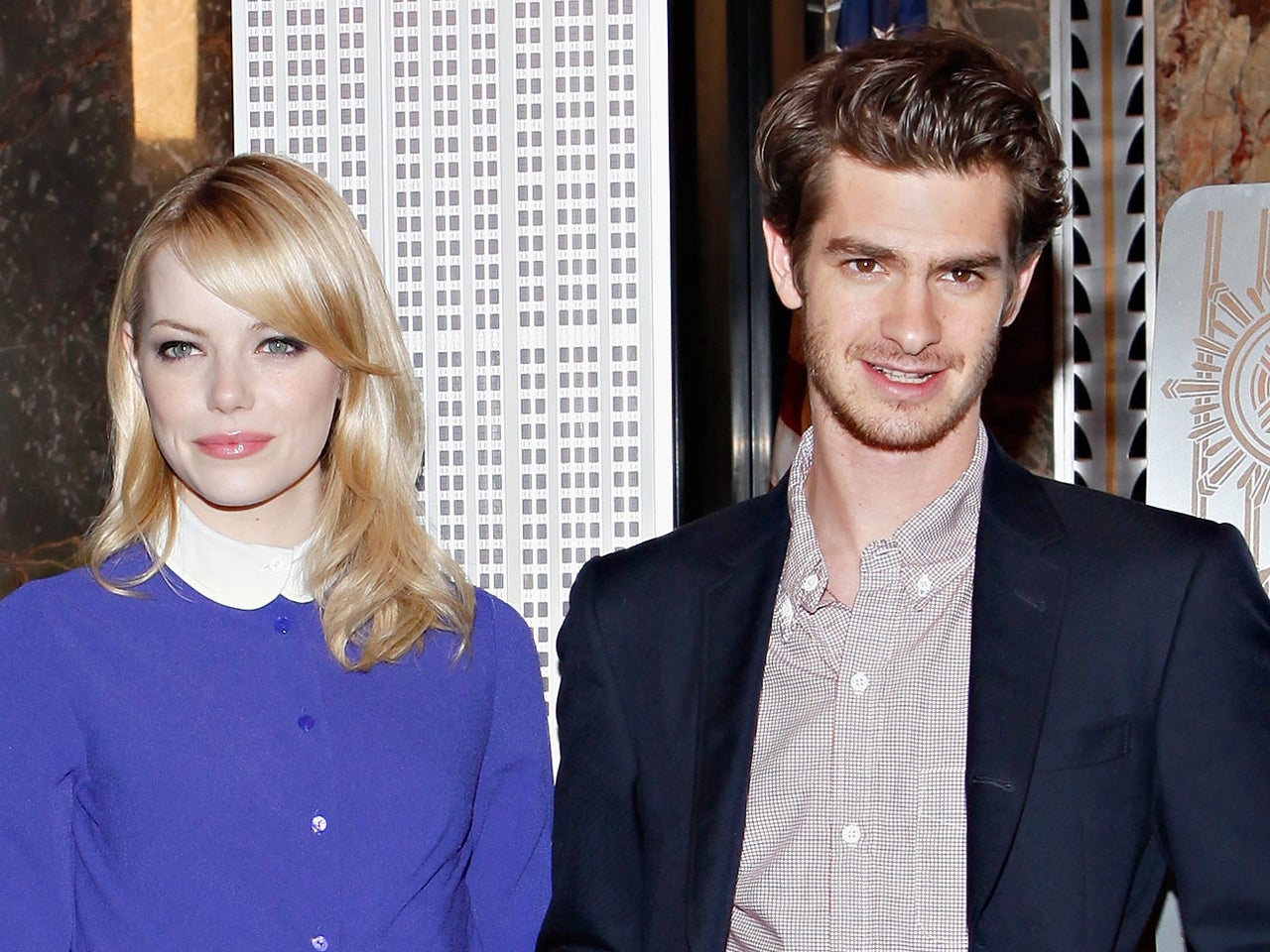 Emma Stone and Andrew Garfield use paparazzi to promote charities - CBS ...