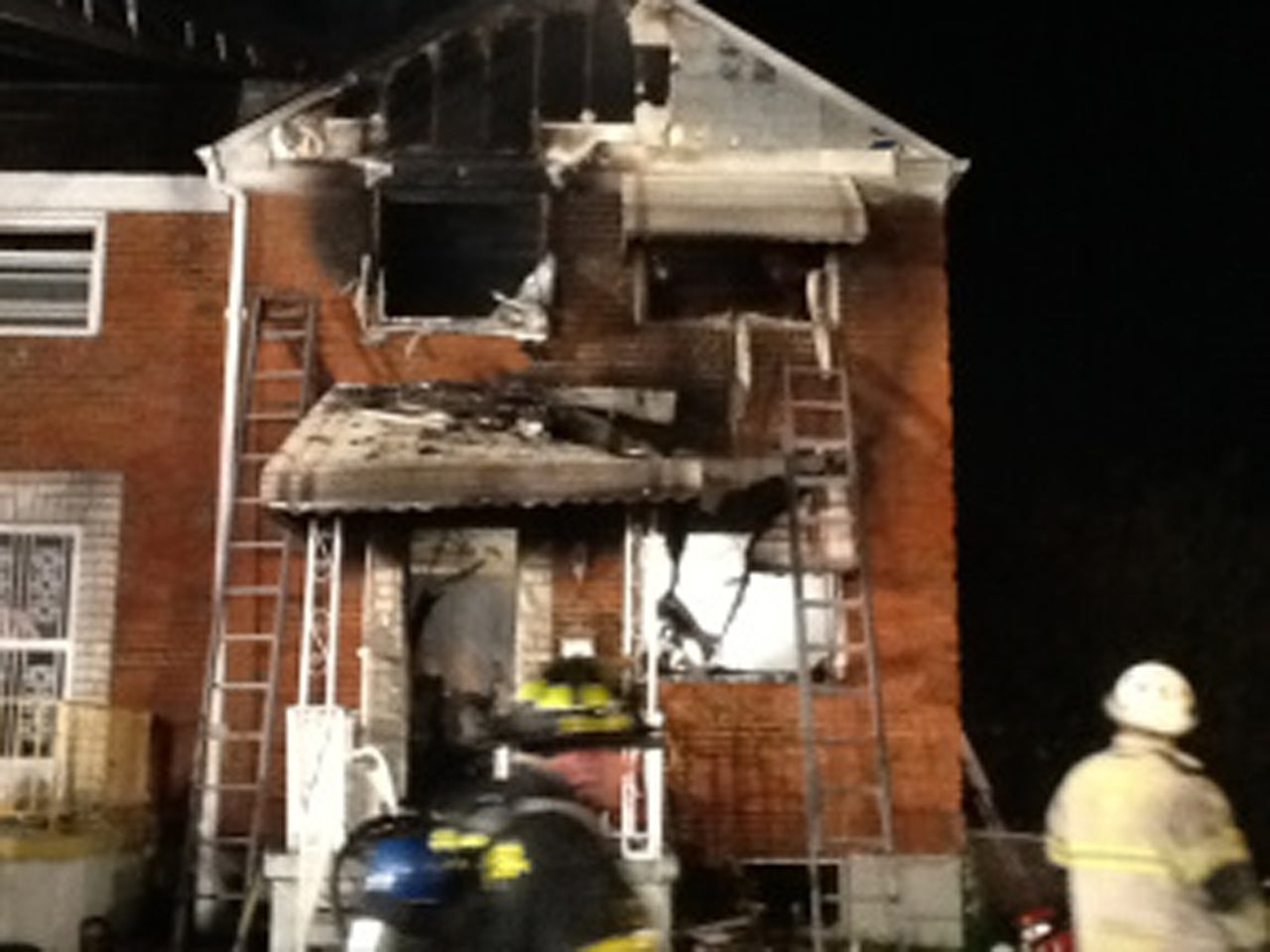 4 kids among 5 dead in Baltimore rowhouse fire - CBS News