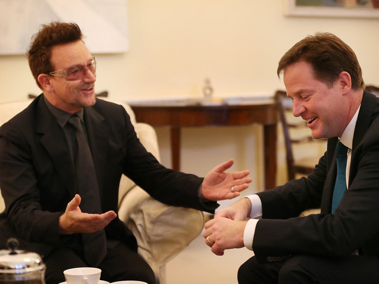 Bono meets with European world leaders - CBS News