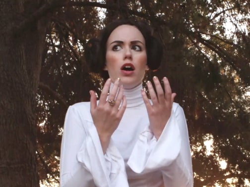 Princess Leia gets a "Beauty and the Beast" musical parody - CBS News