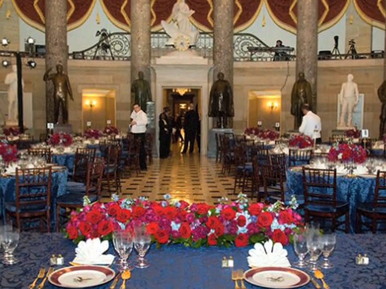 Inside the upcoming, high-profile inaugural luncheon - CBS News