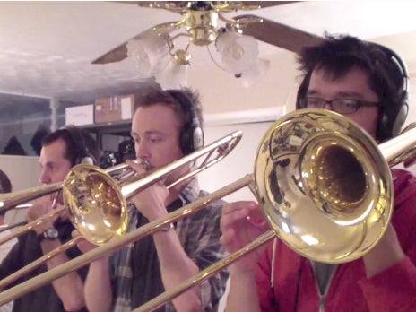 "Carry On Wayward Son" played by trombone quartet - CBS News