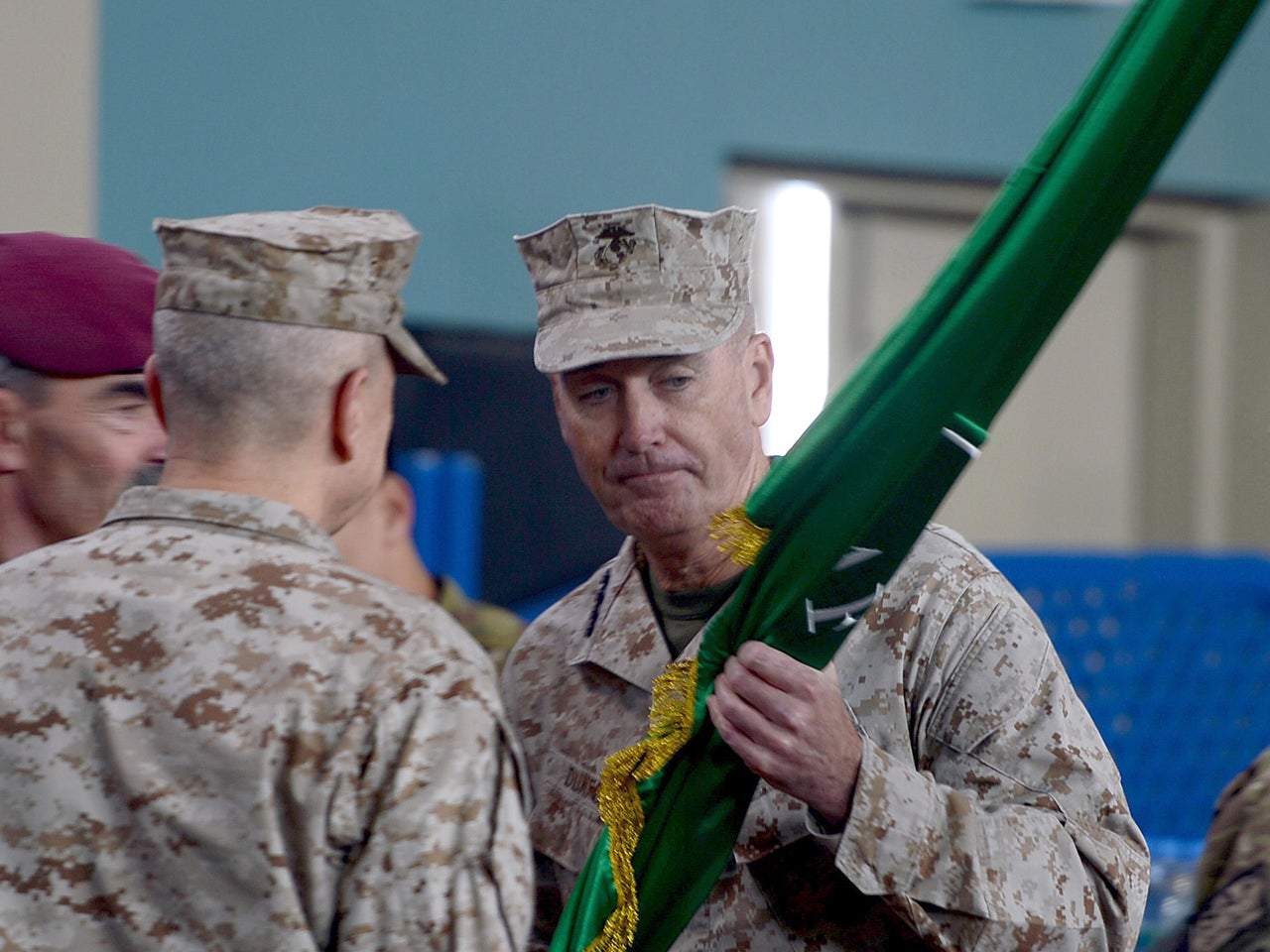 Marine Gen. Joseph Dunford takes the helm in Afghanistan - CBS News