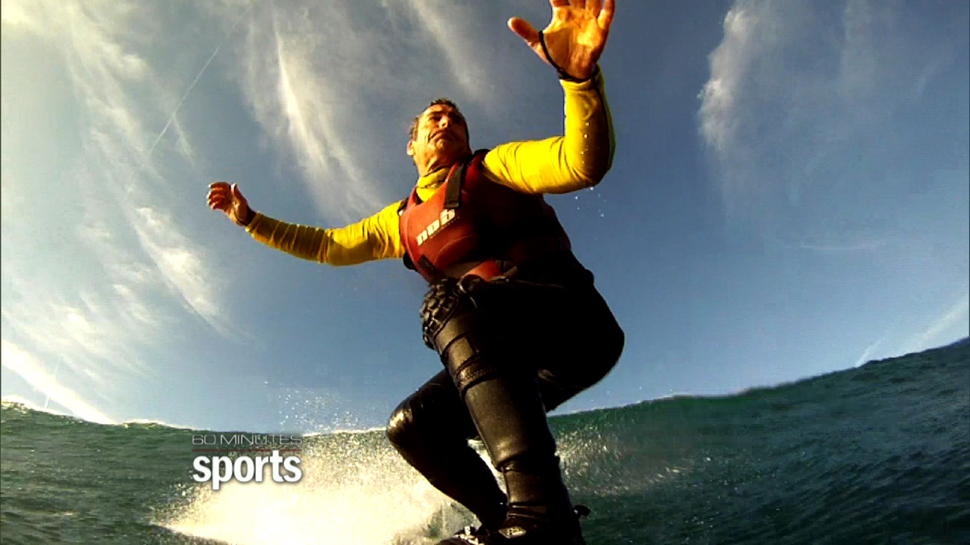 How an extreme waterman conquered a wave and surfed into history - CBS News
