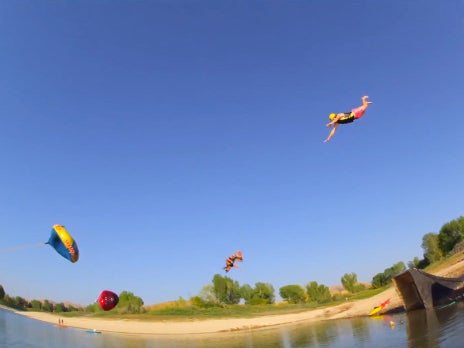 "Human Slingshot" gets a high-flying and fun sequel - CBS News