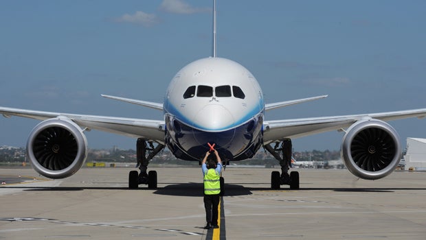 Boeing 787 Dreamliner testing more than half done - CBS News