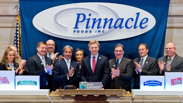 Pinnacle Foods jumps in trading debut - CBS News