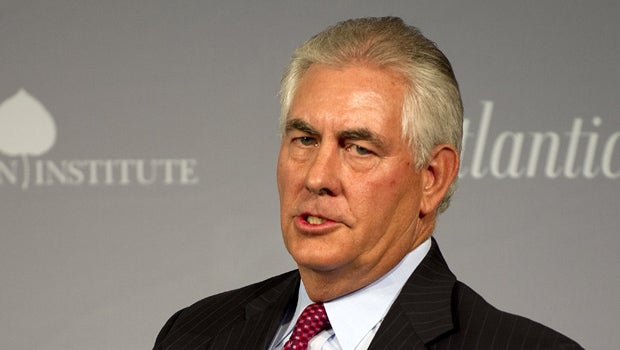 Exxon CEO Tillerson's pay rises to $27.2 million - CBS News