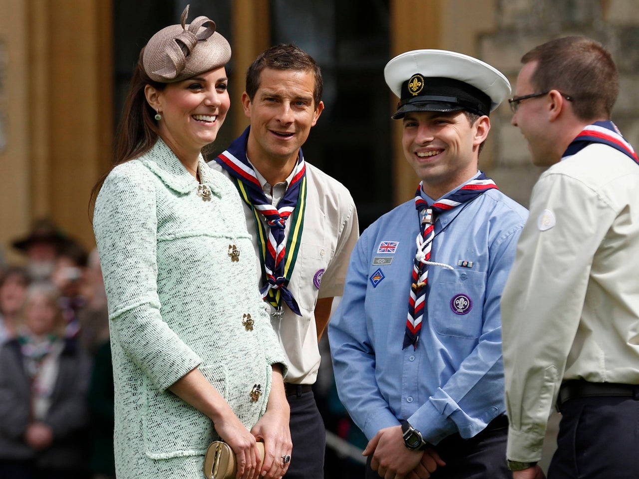Duchess Kate celebrates scouts at Windsor Castle ceremony - CBS News