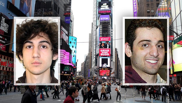 Times Square attack planned by Boston bombing suspects, authorities say ...