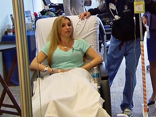 For Boston bombing survivor, a life-changing decision - CBS News