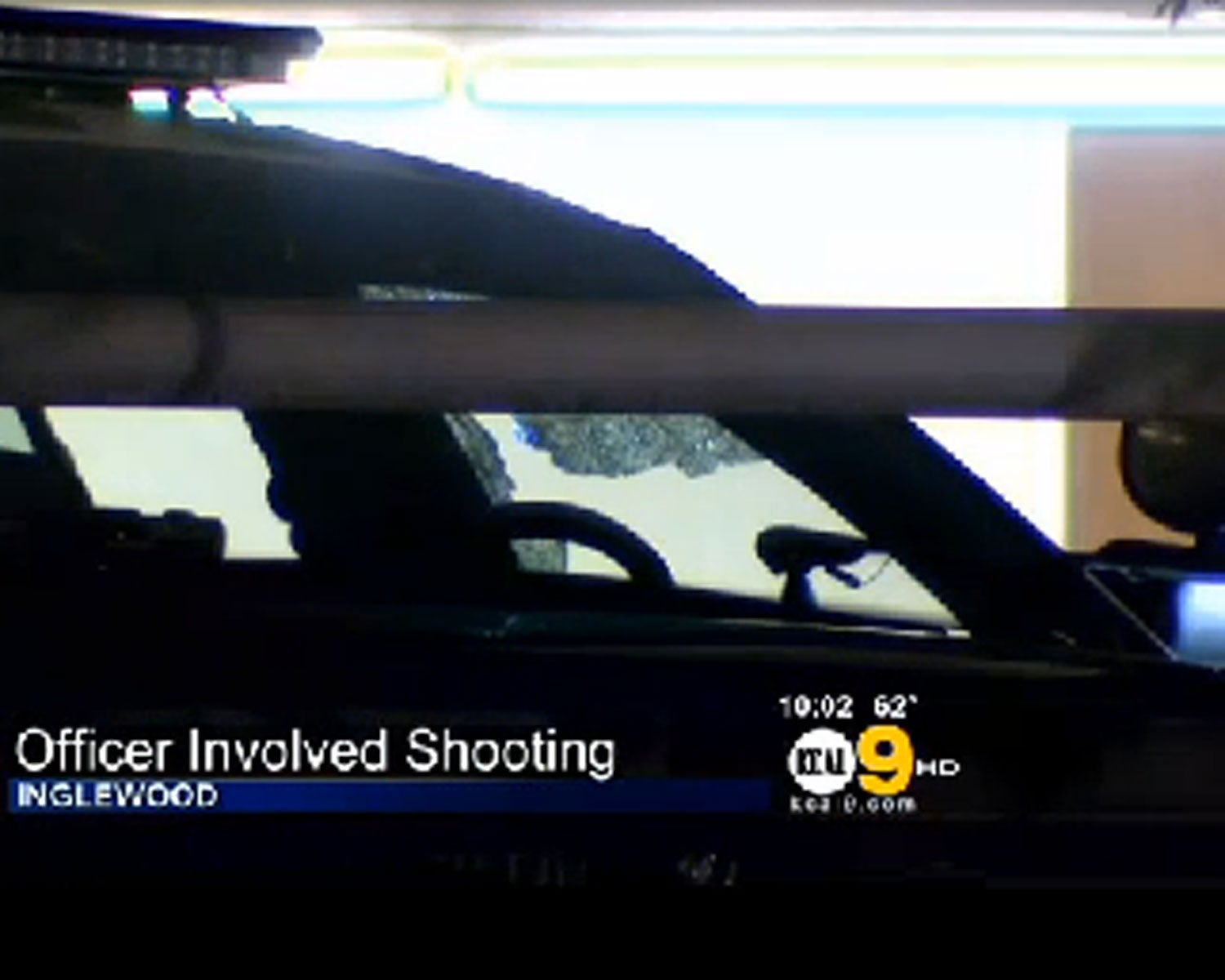 Man who smashed police car windows shot dead by police in Inglewood ...