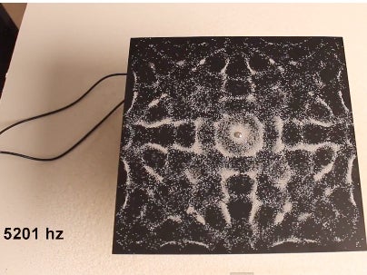 Sound experiment to make mesmerizing visuals - CBS News